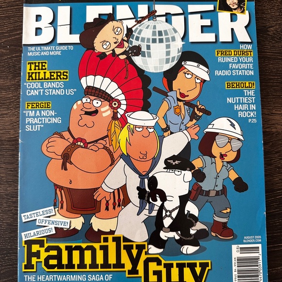 Other | Blender Magazine Family Guy Fred Durst Fergie The Killers ...